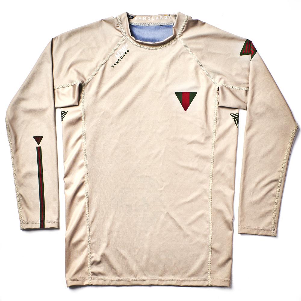 VANGUARD / GUCCIO L/S ラッシュガード LATTE